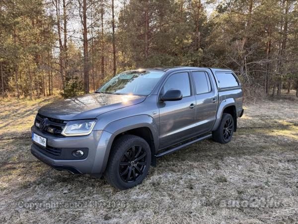 Grey Volkswagen Amarok 2015 in Rapla, with an engine capacity of 2.00 L and mileage of 279 thousand km for 12500 €, photo 4 on AUTOMOTO.COM.LV