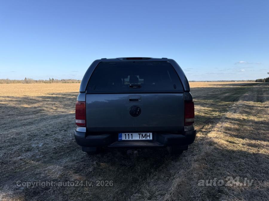 Grey Volkswagen Amarok 2015 in Rapla, with an engine capacity of 2.00 L and mileage of 279 thousand km for 12500 €, photo 7 on AUTOMOTO.COM.LV