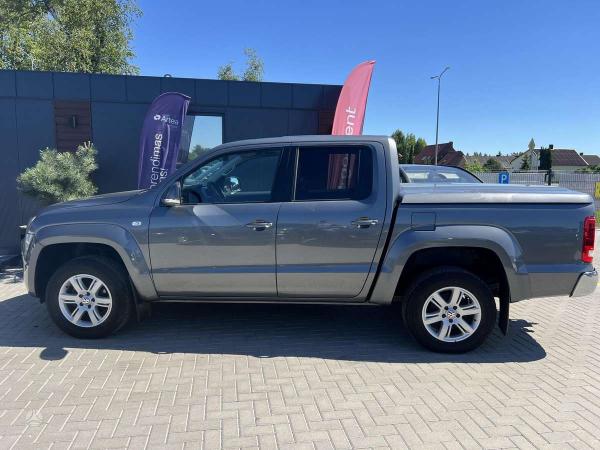 Grey Volkswagen Amarok 2015 in Taurage, with an engine capacity of 2.00 L and mileage of 246 thousand km for 10200 €, photo 6 on AUTOMOTO.COM.LV
