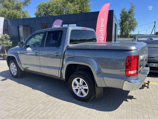 Grey Volkswagen Amarok 2015 in Taurage, with an engine capacity of 2.00 L and mileage of 246 thousand km for 10200 €, photo 7 on AUTOMOTO.COM.LV