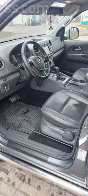 Pelēks Volkswagen Amarok 2015 Kuldīga, ar dzinēja tilpumu 2.00 L un nobraukumu 225 tūkst. km par 14900 €, foto 10 vietnē AUTOMOTO.COM.LV