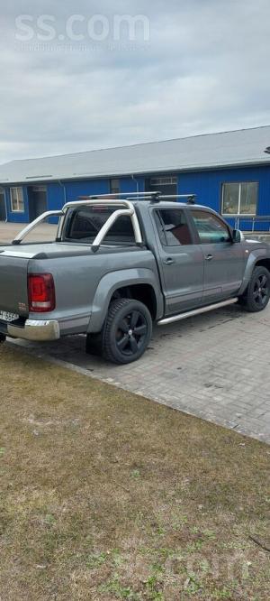 Pelēks Volkswagen Amarok 2015 Kuldīga, ar dzinēja tilpumu 2.00 L un nobraukumu 225 tūkst. km par 14900 €, foto 13 vietnē AUTOMOTO.COM.LV