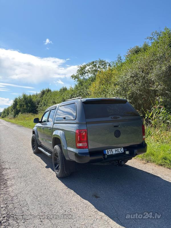 Pelēks Volkswagen Amarok 2015 Tallina, ar dzinēja tilpumu 2.00 L un nobraukumu 223 tūkst. km par 19900 €, foto 4 vietnē AUTOMOTO.COM.LV
