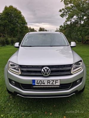 Grey Volkswagen Amarok 2015 in Tallinn, with an engine capacity of 2.00 L and mileage of 268 thousand km for 14900 €, photo 7 on AUTOMOTO.COM.LV
