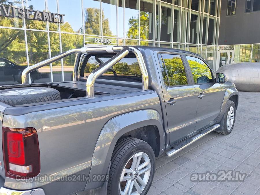 Grey Volkswagen Amarok 2016 in Tallinn, with an engine capacity of 2.00 L and mileage of 176 thousand km for 16000 €, photo 18 on AUTOMOTO.COM.LV