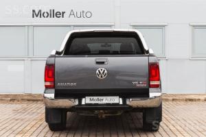 Grey Volkswagen Amarok 2017 in Ventspils, with an engine capacity of 3.00 L and mileage of 270 thousand km for 19650 €, photo 4 on AUTOMOTO.COM.LV