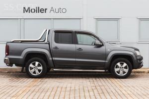 Grey Volkswagen Amarok 2017 in Ventspils, with an engine capacity of 3.00 L and mileage of 270 thousand km for 19650 €, photo 6 on AUTOMOTO.COM.LV