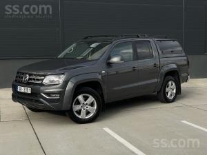 Grey Volkswagen Amarok 2017 in Riga, with an engine capacity of 3.00 L and mileage of 187 thousand km for 17900 €, photo  on AUTOMOTO.COM.LV