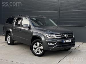 Grey Volkswagen Amarok 2017 in Riga, with an engine capacity of 3.00 L and mileage of 187 thousand km for 17900 €, photo 3 on AUTOMOTO.COM.LV
