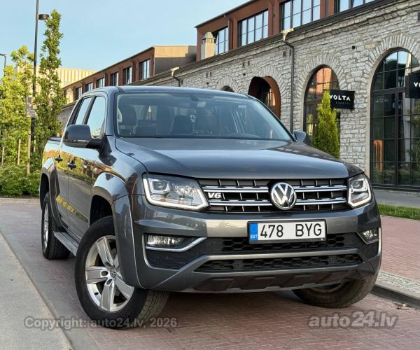 Grey Volkswagen Amarok 2018 in Tallinn, with an engine capacity of 3.00 L and mileage of 200 thousand km for 18899 €, photo 3 on AUTOMOTO.COM.LV
