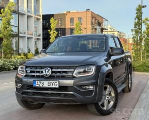 Pelēks Volkswagen Amarok 2018 Tallina, ar dzinēja tilpumu 3.00 L un nobraukumu 200 tūkst. km par 18899 €, foto  vietnē AUTOMOTO.COM.LV