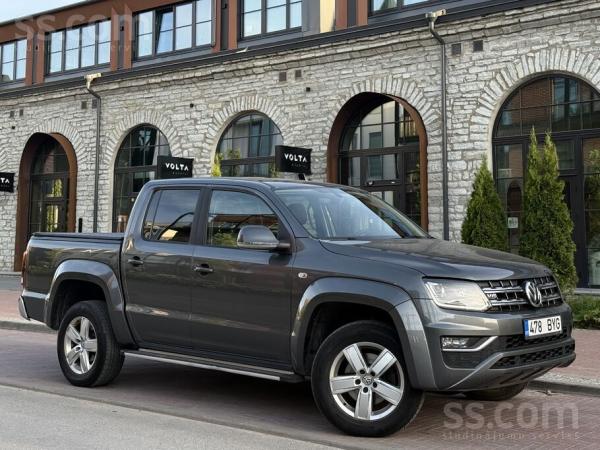 Grey Volkswagen Amarok 2018 in Tallinn, with an engine capacity of 3.00 L and mileage of 200 thousand km for 18899 €, photo 6 on AUTOMOTO.COM.LV