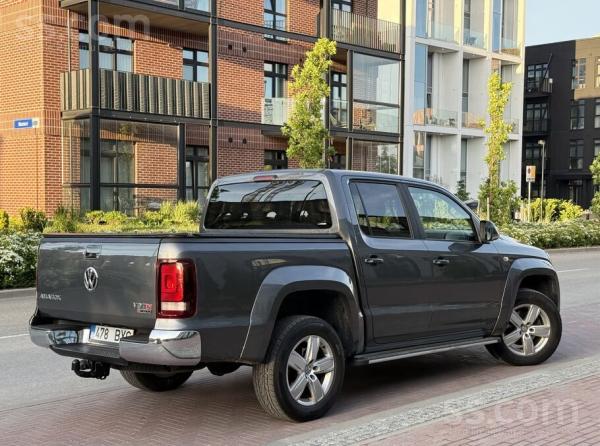 Grey Volkswagen Amarok 2018 in Tallinn, with an engine capacity of 3.00 L and mileage of 200 thousand km for 18899 €, photo 9 on AUTOMOTO.COM.LV