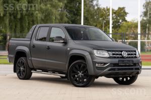 Pelēks Volkswagen Amarok 2018 Rīga, ar dzinēja tilpumu 3.00 L un nobraukumu 218 tūkst. km par 23400 €, foto  vietnē AUTOMOTO.COM.LV