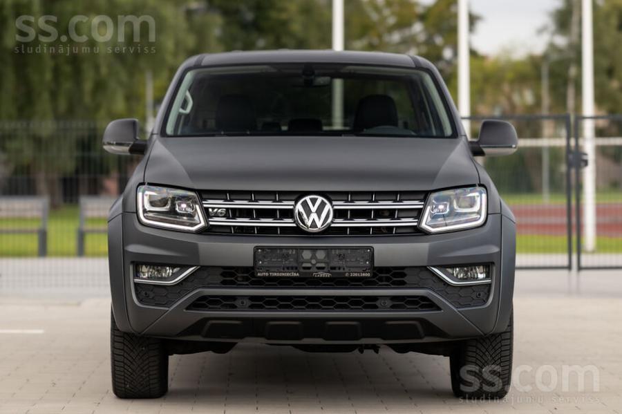 Pelēks Volkswagen Amarok 2018 Rīga, ar dzinēja tilpumu 3.00 L un nobraukumu 218 tūkst. km par 23400 €, foto 3 vietnē AUTOMOTO.COM.LV
