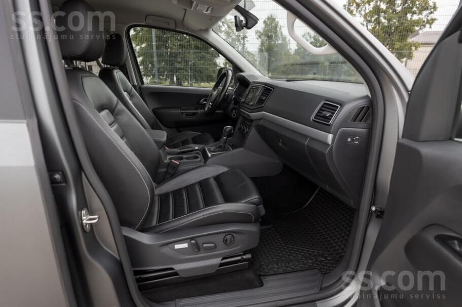 Pelēks Volkswagen Amarok 2018 Rīga, ar dzinēja tilpumu 3.00 L un nobraukumu 218 tūkst. km par 23400 €, foto 8 vietnē AUTOMOTO.COM.LV