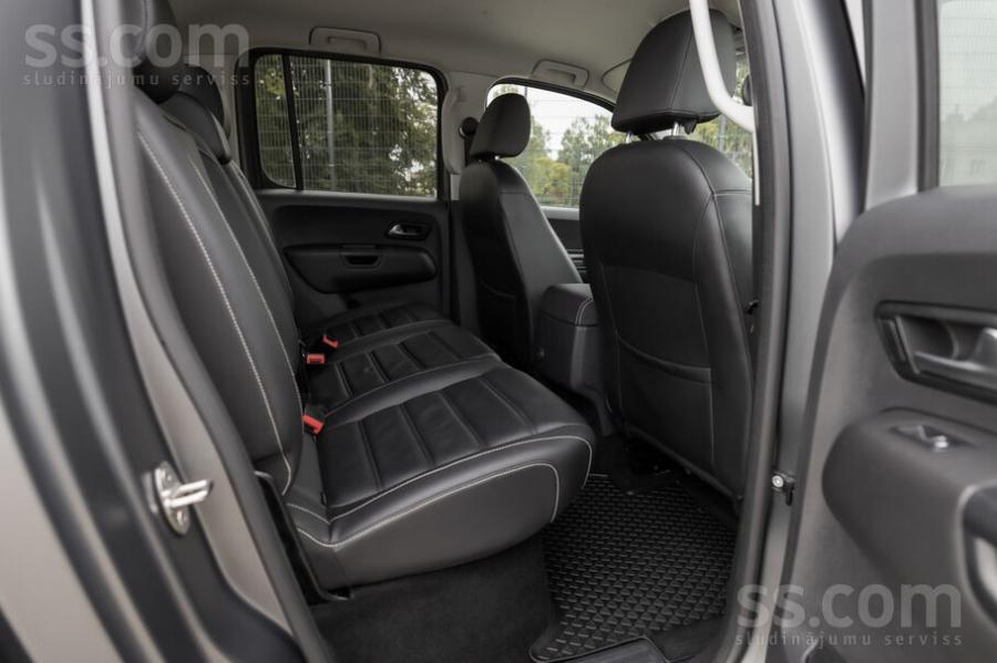 Pelēks Volkswagen Amarok 2018 Rīga, ar dzinēja tilpumu 3.00 L un nobraukumu 218 tūkst. km par 23400 €, foto 10 vietnē AUTOMOTO.COM.LV