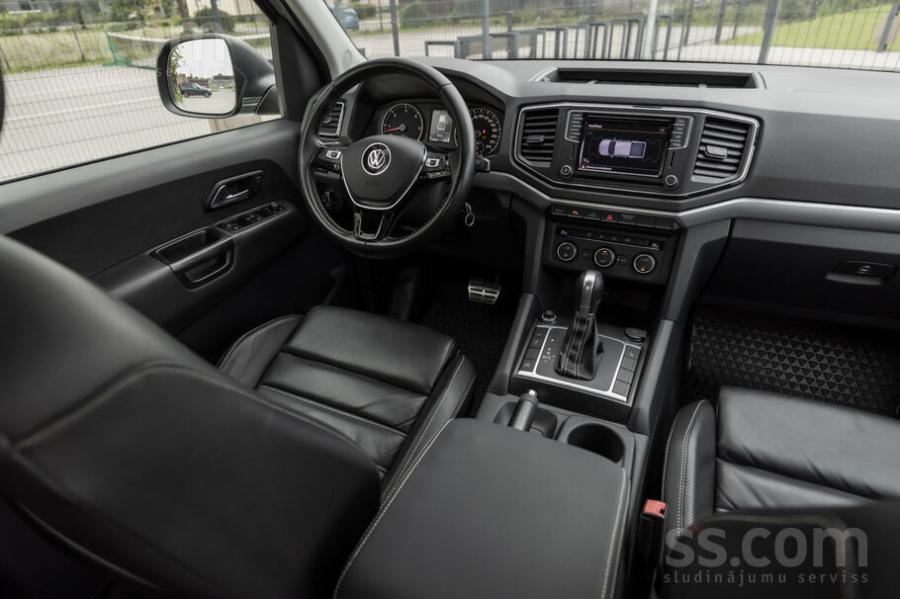 Pelēks Volkswagen Amarok 2018 Rīga, ar dzinēja tilpumu 3.00 L un nobraukumu 218 tūkst. km par 23400 €, foto 11 vietnē AUTOMOTO.COM.LV