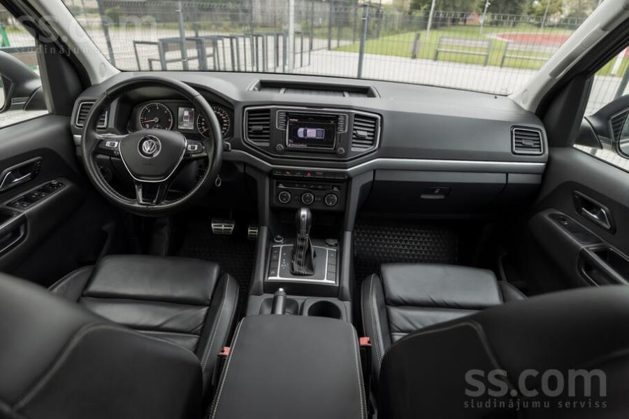 Pelēks Volkswagen Amarok 2018 Rīga, ar dzinēja tilpumu 3.00 L un nobraukumu 218 tūkst. km par 23400 €, foto 12 vietnē AUTOMOTO.COM.LV