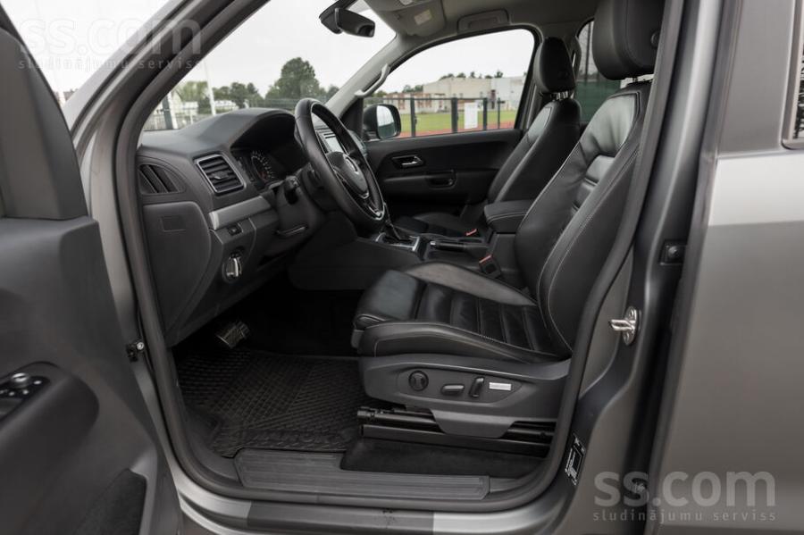 Pelēks Volkswagen Amarok 2018 Rīga, ar dzinēja tilpumu 3.00 L un nobraukumu 218 tūkst. km par 23400 €, foto 19 vietnē AUTOMOTO.COM.LV