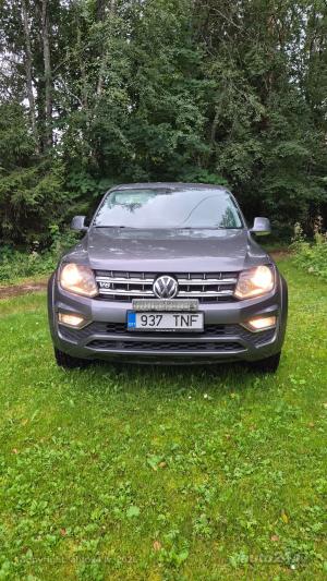 Grey Volkswagen Amarok 2018 in Tallinn, with an engine capacity of 3.00 L and mileage of 310 thousand km for 19000 €, photo  on AUTOMOTO.COM.LV