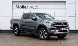 Pelēks Volkswagen Amarok 2024 Rīga, ar dzinēja tilpumu 3.00 L un nobraukumu 92 tūkst. km par 43500 €, foto 2 vietnē AUTOMOTO.COM.LV
