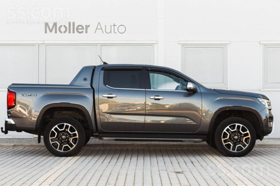 Pelēks Volkswagen Amarok 2024 Ventspils, ar dzinēja tilpumu 3.00 L un nobraukumu 81 tūkst. km par 46750 €, foto 7 vietnē AUTOMOTO.COM.LV