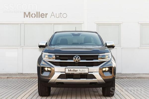 Grey Volkswagen Amarok 2024 in Ventspils, with an engine capacity of 3.00 L and mileage of 81 thousand km for 46750 €, photo 9 on AUTOMOTO.COM.LV