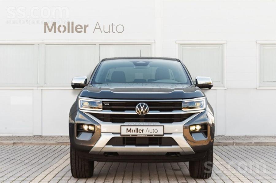 Pelēks Volkswagen Amarok 2024 Ventspils, ar dzinēja tilpumu 3.00 L un nobraukumu 81 tūkst. km par 46750 €, foto 9 vietnē AUTOMOTO.COM.LV