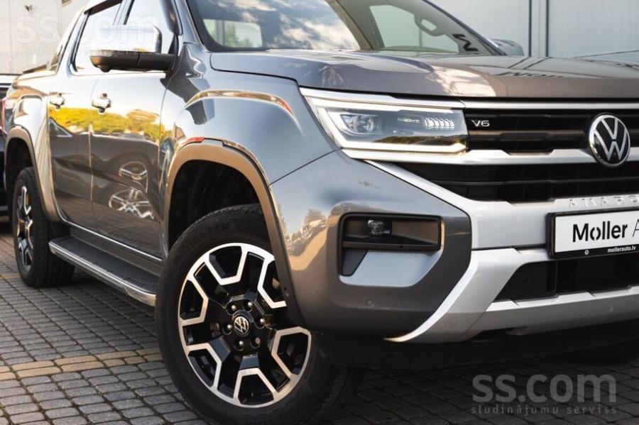 Pelēks Volkswagen Amarok 2024 Ventspils, ar dzinēja tilpumu 3.00 L un nobraukumu 81 tūkst. km par 46750 €, foto 12 vietnē AUTOMOTO.COM.LV