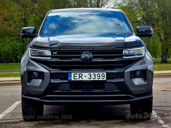 Grey Volkswagen Amarok 2025 in Riga, with an engine capacity of 0.00 L and mileage of 20 thousand km for 54450 €, photo 1 on AUTOMOTO.COM.LV