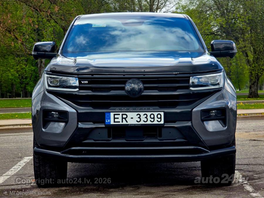 Grey Volkswagen Amarok 2025 in Riga, with an engine capacity of 0.00 L and mileage of 20 thousand km for 54450 €, photo 1 on AUTOMOTO.COM.LV