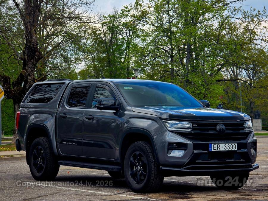 Grey Volkswagen Amarok 2025 in Riga, with an engine capacity of 0.00 L and mileage of 20 thousand km for 54450 €, photo 4 on AUTOMOTO.COM.LV