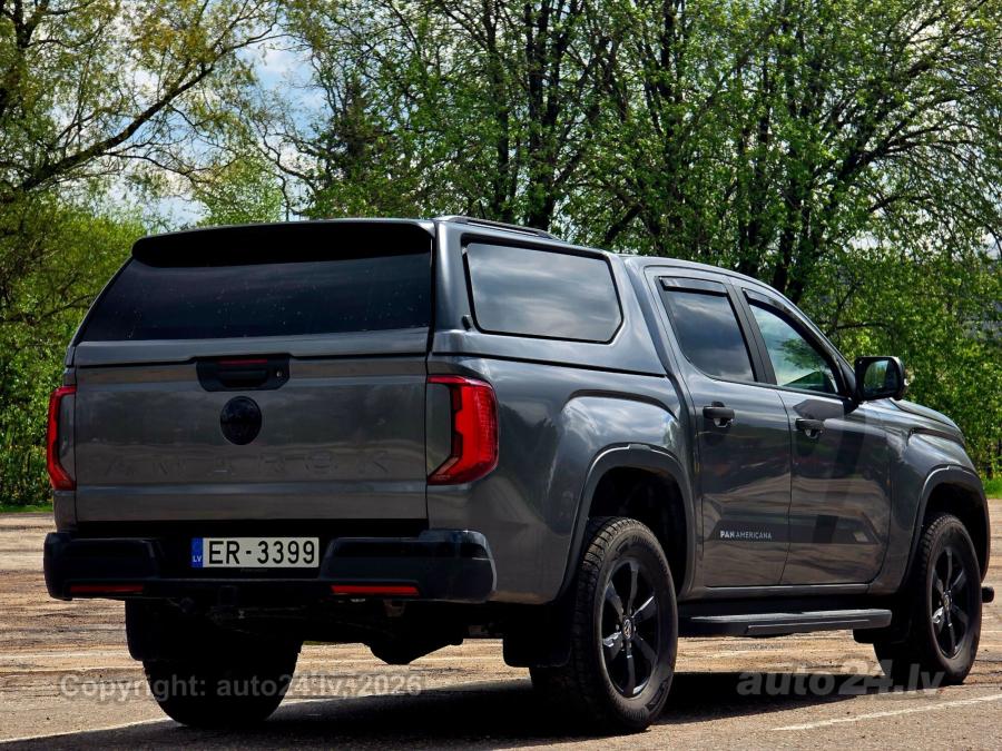 Grey Volkswagen Amarok 2025 in Riga, with an engine capacity of 0.00 L and mileage of 20 thousand km for 54450 €, photo 5 on AUTOMOTO.COM.LV