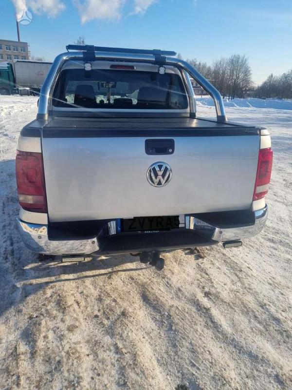 Grey Volkswagen Amarok 2015 in Kaunas, with an engine capacity of 2.00 L and mileage of 289 thousand km for 15 €, photo 5 on AUTOMOTO.COM.LV