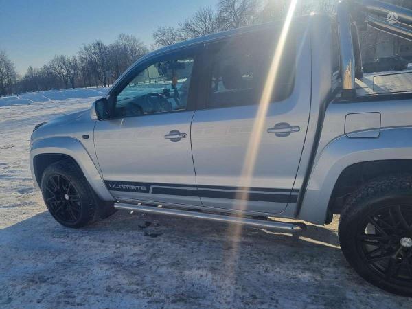 Grey Volkswagen Amarok 2015 in Kaunas, with an engine capacity of 2.00 L and mileage of 289 thousand km for 15 €, photo 9 on AUTOMOTO.COM.LV
