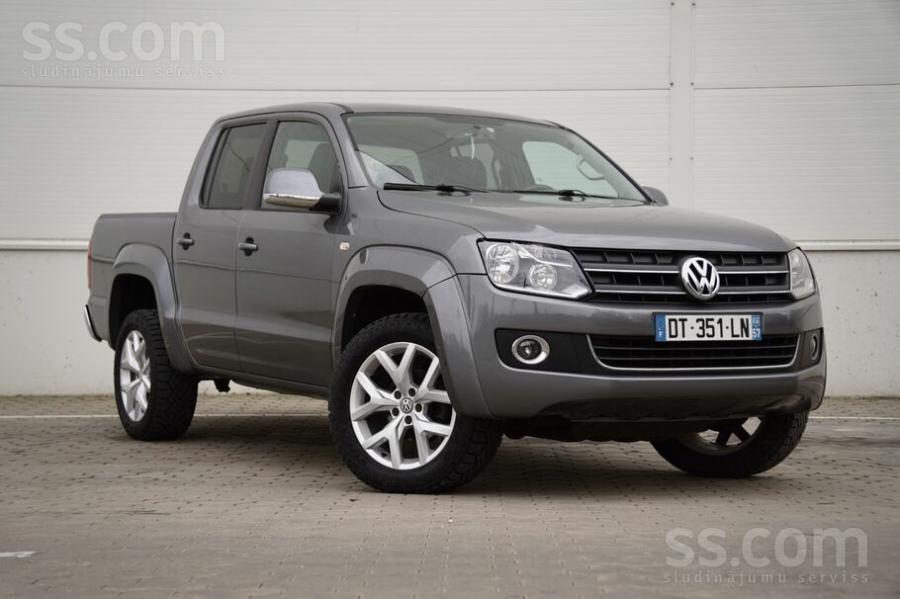 Pelēks Volkswagen Amarok 2011 Rīga, ar dzinēja tilpumu 2.00 L un nobraukumu 240 tūkst. km par 10900 €, foto 1 vietnē AUTOMOTO.COM.LV