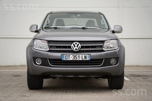 Pelēks Volkswagen Amarok 2011 Rīga, ar dzinēja tilpumu 2.00 L un nobraukumu 240 tūkst. km par 10900 €, foto 2 vietnē AUTOMOTO.COM.LV