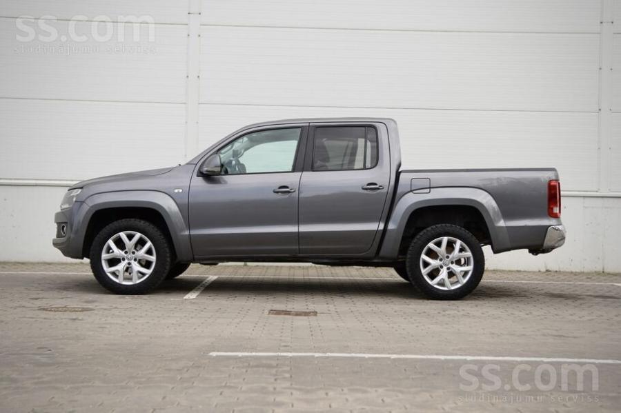Pelēks Volkswagen Amarok 2011 Rīga, ar dzinēja tilpumu 2.00 L un nobraukumu 240 tūkst. km par 10900 €, foto 4 vietnē AUTOMOTO.COM.LV