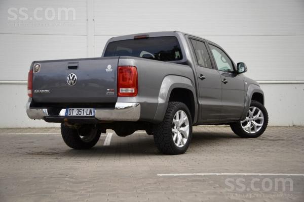 Pelēks Volkswagen Amarok 2011 Rīga, ar dzinēja tilpumu 2.00 L un nobraukumu 240 tūkst. km par 10900 €, foto 5 vietnē AUTOMOTO.COM.LV