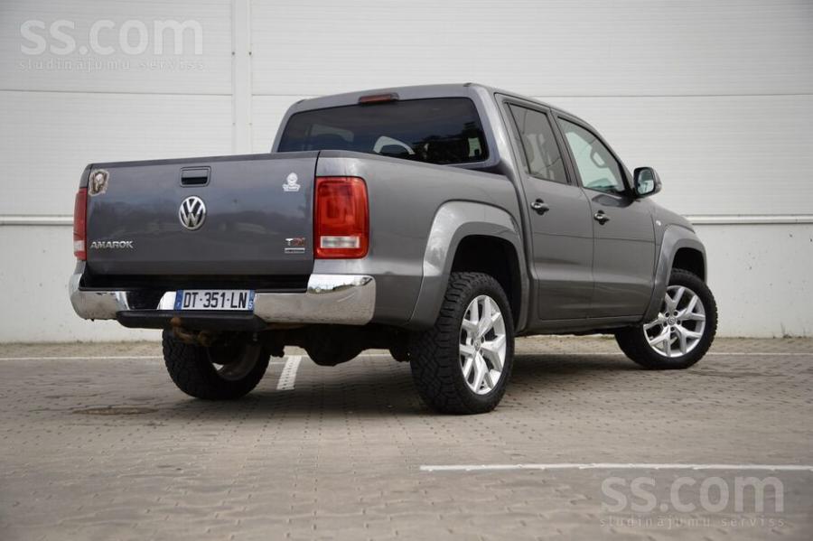Pelēks Volkswagen Amarok 2011 Rīga, ar dzinēja tilpumu 2.00 L un nobraukumu 240 tūkst. km par 10900 €, foto 6 vietnē AUTOMOTO.COM.LV