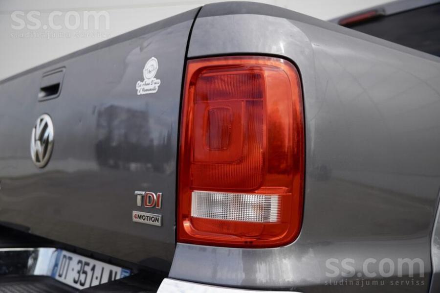Pelēks Volkswagen Amarok 2011 Rīga, ar dzinēja tilpumu 2.00 L un nobraukumu 240 tūkst. km par 10900 €, foto 9 vietnē AUTOMOTO.COM.LV