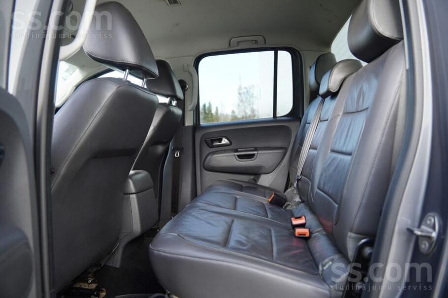 Pelēks Volkswagen Amarok 2011 Rīga, ar dzinēja tilpumu 2.00 L un nobraukumu 240 tūkst. km par 10900 €, foto 23 vietnē AUTOMOTO.COM.LV