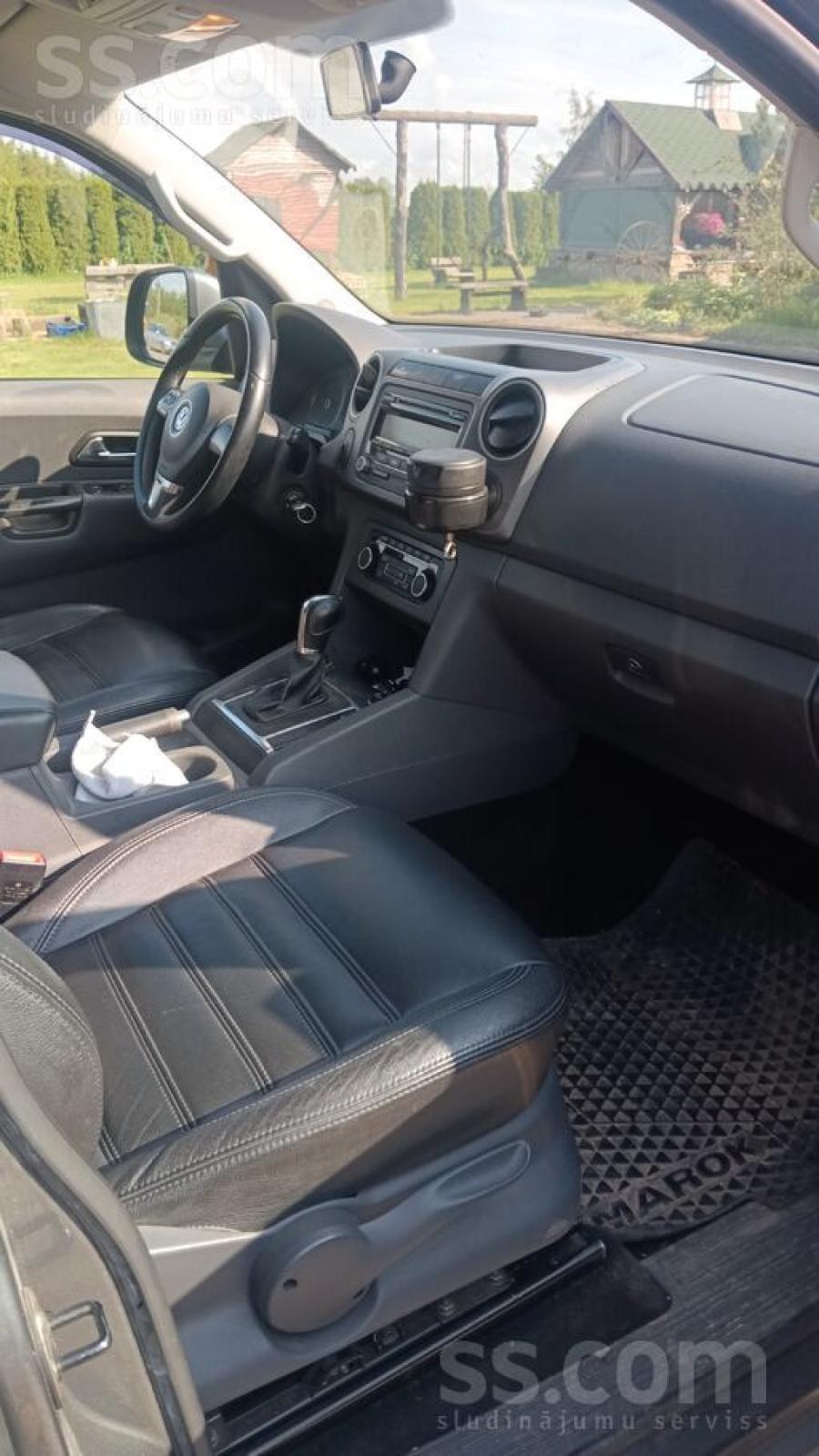 Pelēks Volkswagen Amarok 2012 Dobele, ar dzinēja tilpumu 2.00 L un nobraukumu 294 tūkst. km par 11500 €, foto 6 vietnē AUTOMOTO.COM.LV