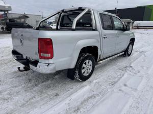 Grey Volkswagen Amarok 2012 in Kaunas, with an engine capacity of 1.97 L and mileage of 399 thousand km for 7500 €, photo 7 on AUTOMOTO.COM.LV