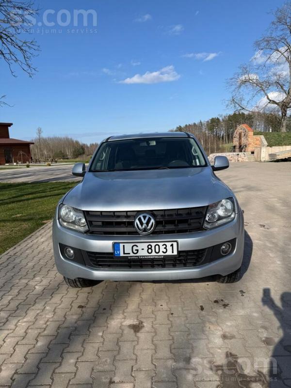 Pelēks Volkswagen Amarok 2012 Dobele, ar dzinēja tilpumu 2.00 L un nobraukumu 334 tūkst. km par 7000 €, foto 2 vietnē AUTOMOTO.COM.LV