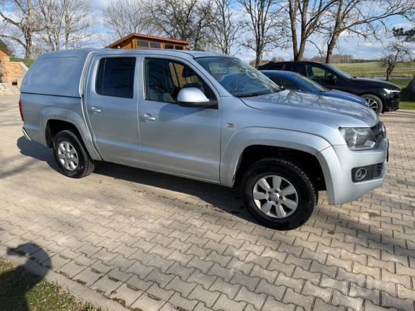 Pelēks Volkswagen Amarok 2012 Dobele, ar dzinēja tilpumu 2.00 L un nobraukumu 334 tūkst. km par 7000 €, foto 3 vietnē AUTOMOTO.COM.LV