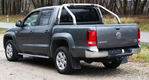 Grey Volkswagen Amarok 2013 in Kretinga, with an engine capacity of 1.97 L and mileage of 307 thousand km for 11999 €, photo 9 on AUTOMOTO.COM.LV