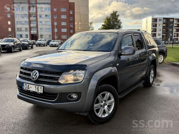 Фольксваген Амарок 2014 в Елгава на AUTOMOTO.COM.LV Серый Фольксваген Амарок 2014 в Елгава, объемом двигателя 2.00 л и пробегом 411 тыс. км за 13900 €, фото 3 на AUTOMOTO.COM.LV