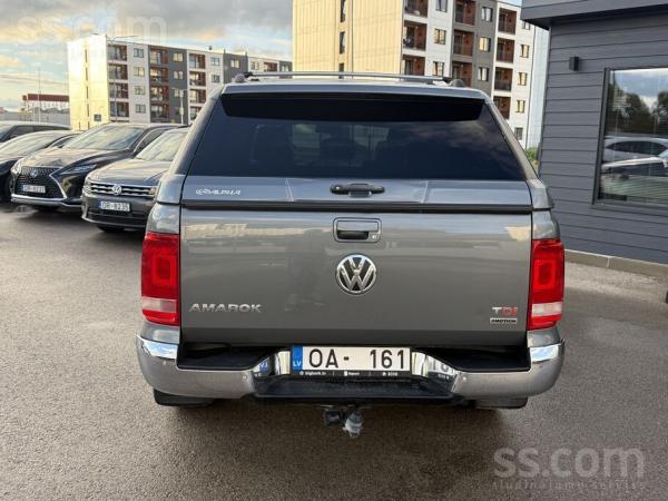Фольксваген Амарок 2014 в Елгава на AUTOMOTO.COM.LV Серый Фольксваген Амарок 2014 в Елгава, объемом двигателя 2.00 л и пробегом 411 тыс. км за 13900 €, фото 7 на AUTOMOTO.COM.LV